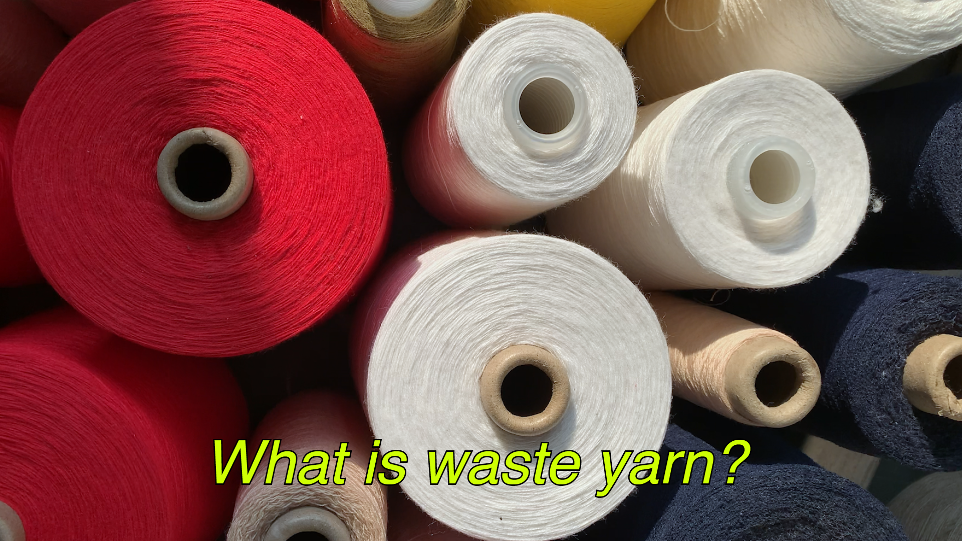 waste yarn project – Waste Yarn Project