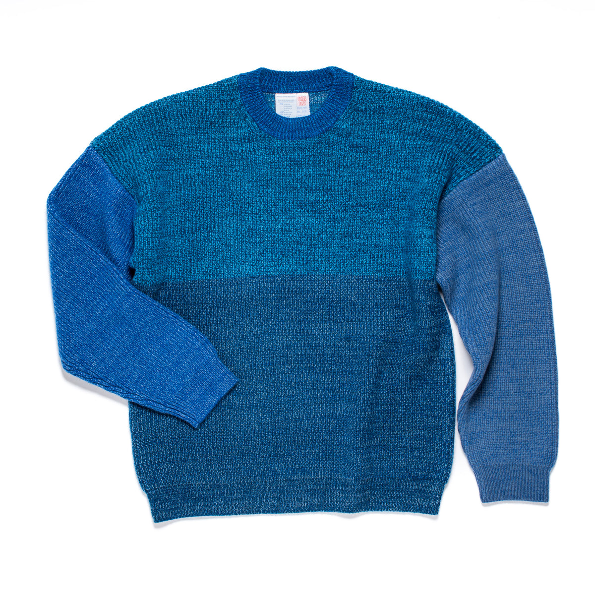 L / BLUE ODD-03– Waste Yarn Project